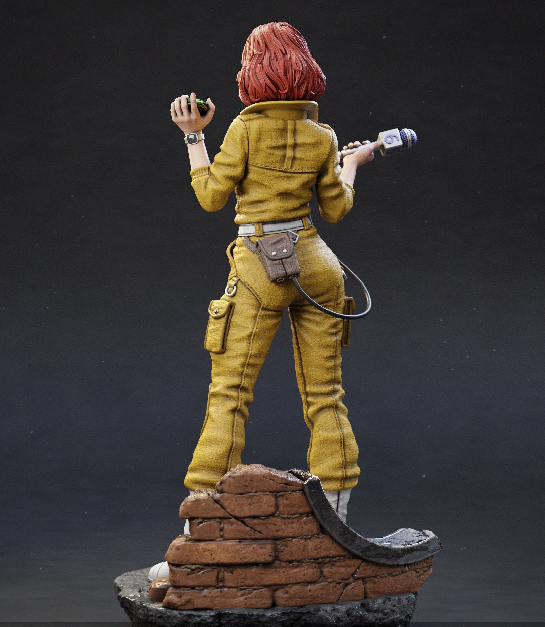 TMNT April O'neal V2 3D STL File 3D Design 3D Printer. - Etsy