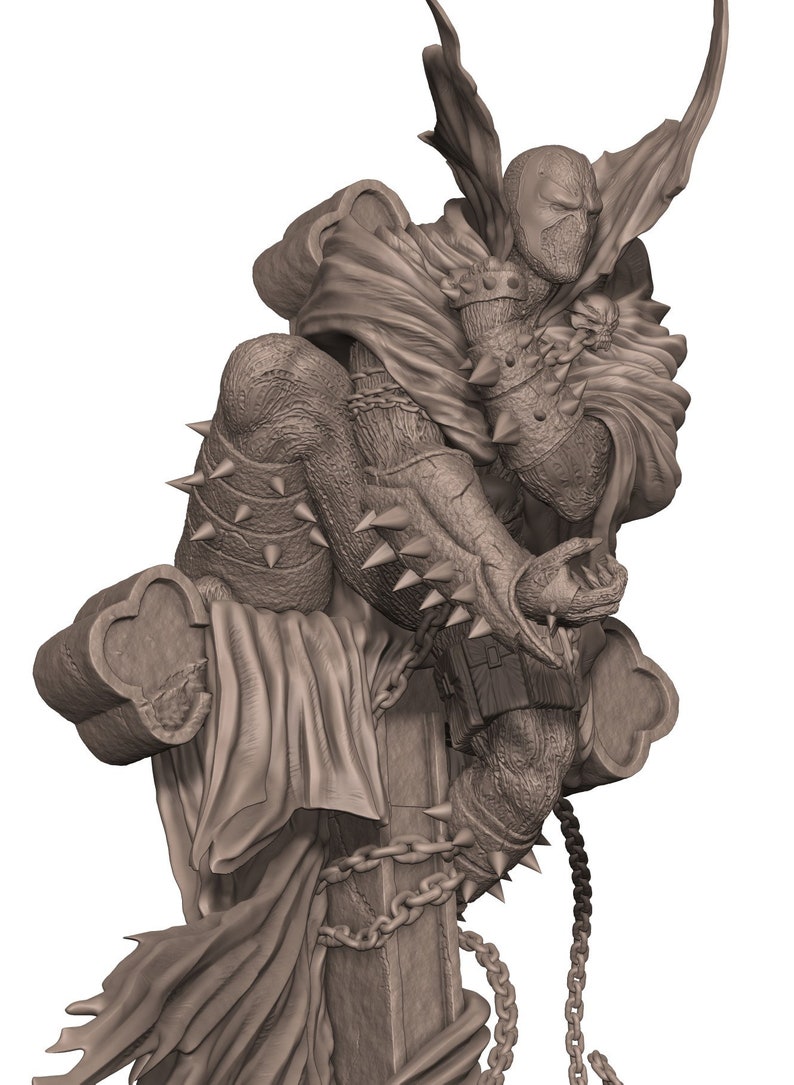 Spawn HUGE MODEL 53cm 3D STL File 3D Design 3D Printer - Etsy UK