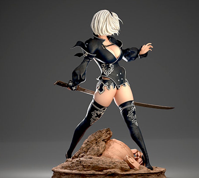 2B Nier Automata 3D STL File 3D Printer - Etsy Australia