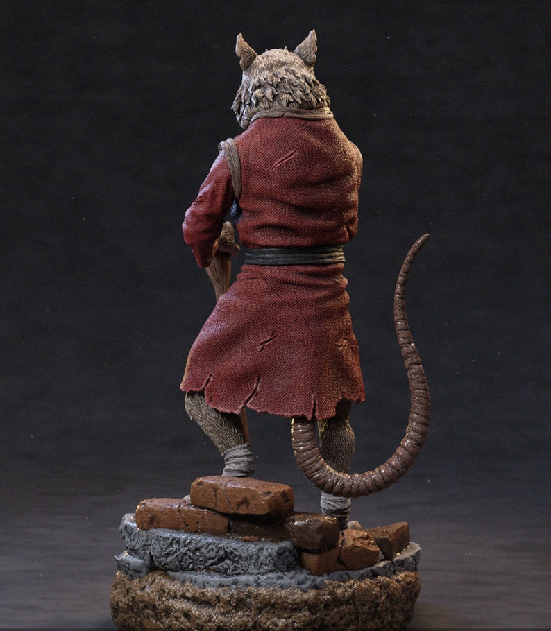 TMNT MR Splinter 3D STL File 3D Design 3D Printer. - Etsy