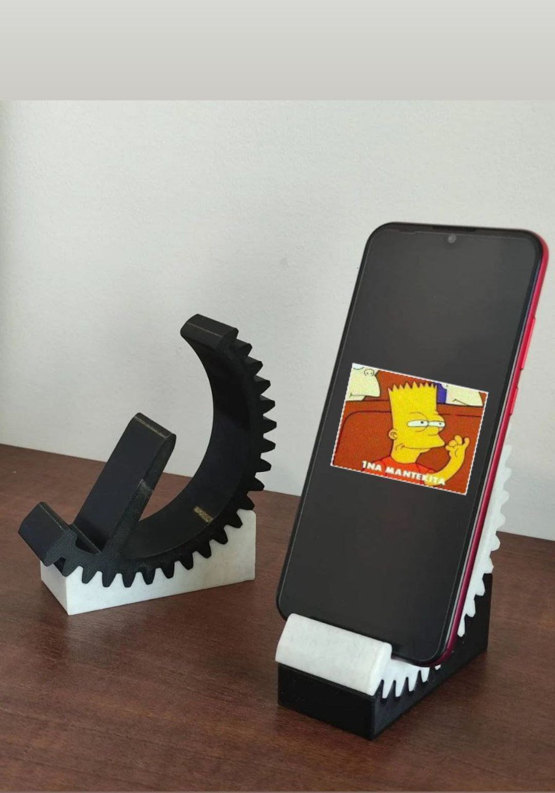 Smart Phone Stand 3D STL File 3D Design 3D Printer. - Etsy Norway