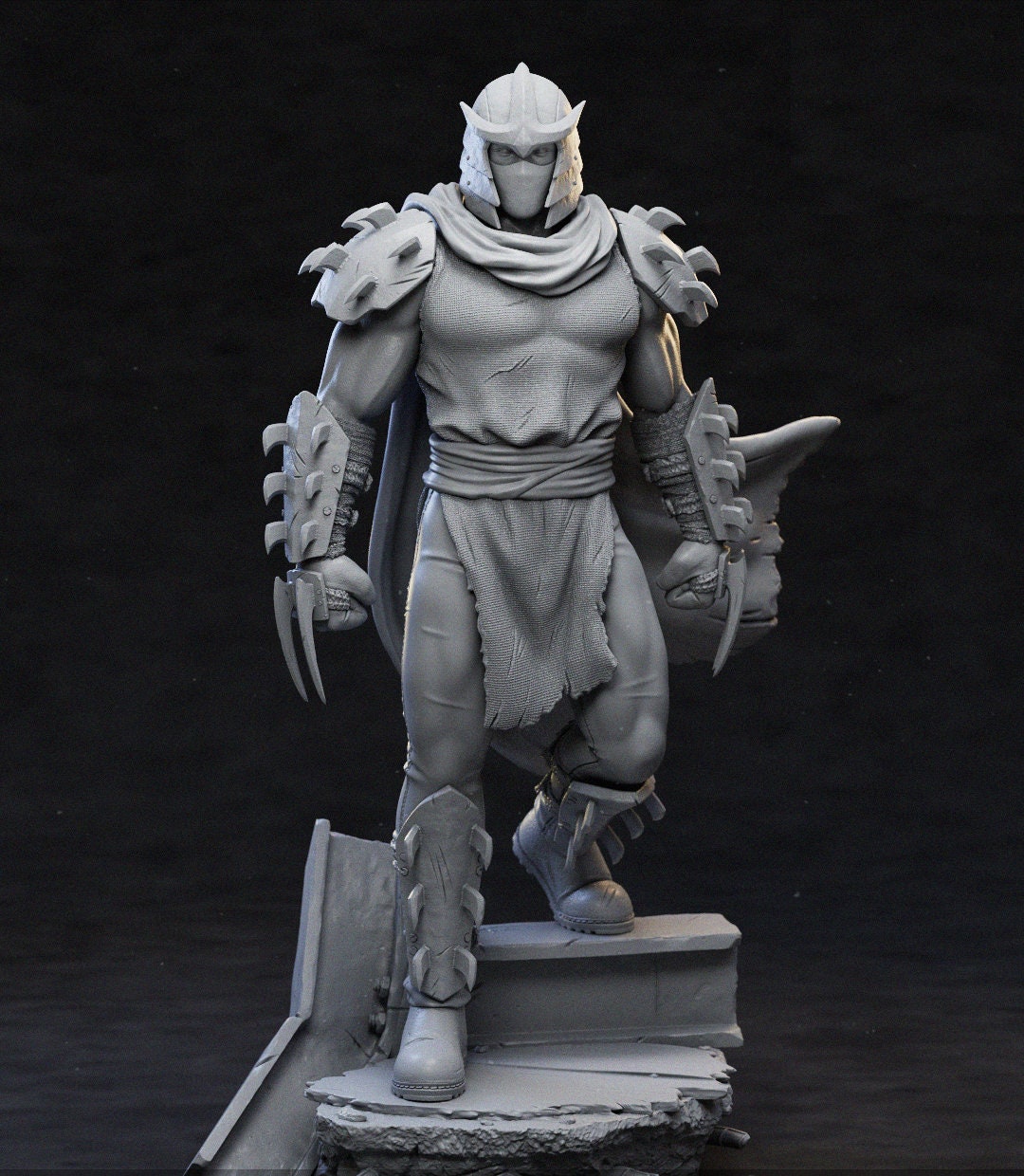 TMNT Shredder 3D STL File 3D Design 3D Printer. - Etsy