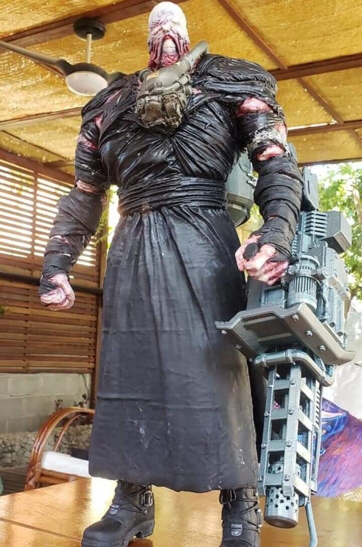 Resident Evil 3 Nemesis t-type 3D STL File 3D Design 3D Printer. - Etsy