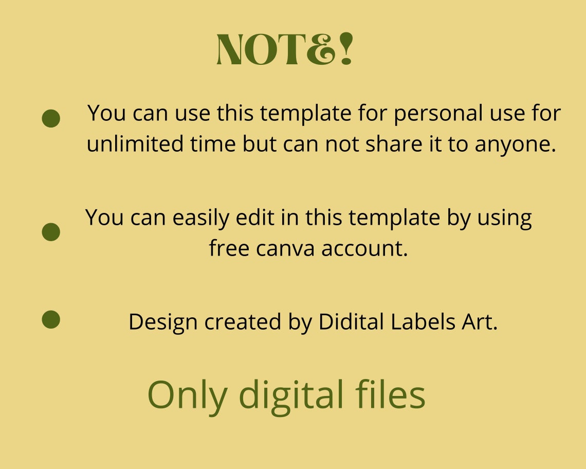Editable Teacher Nutrition Facts Label Template (digital Download) - Etsy