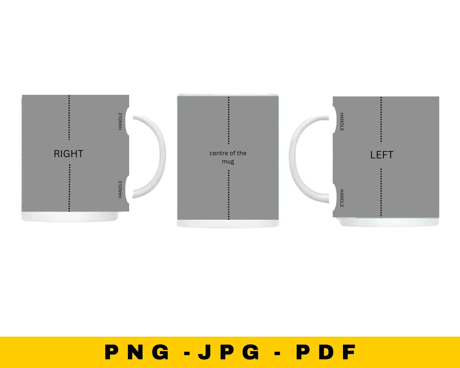 Mug Box Template, Mug Full Wrap Template, Canva Editable Mug Wrap, Mug ...