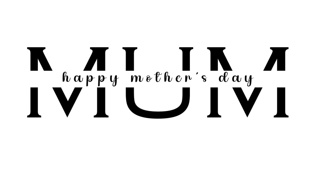 Mum SVG, Mother Svg, Mother's Day SVG, Mum Split Name Frame Svg, Mom ...