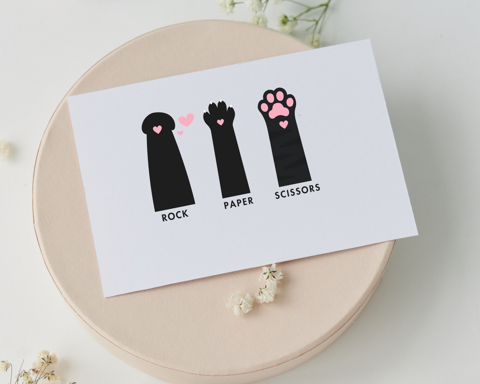 10 Rock Paper Scissors Svg Funny Cat Lover Saying Cat Scratch Razor ...