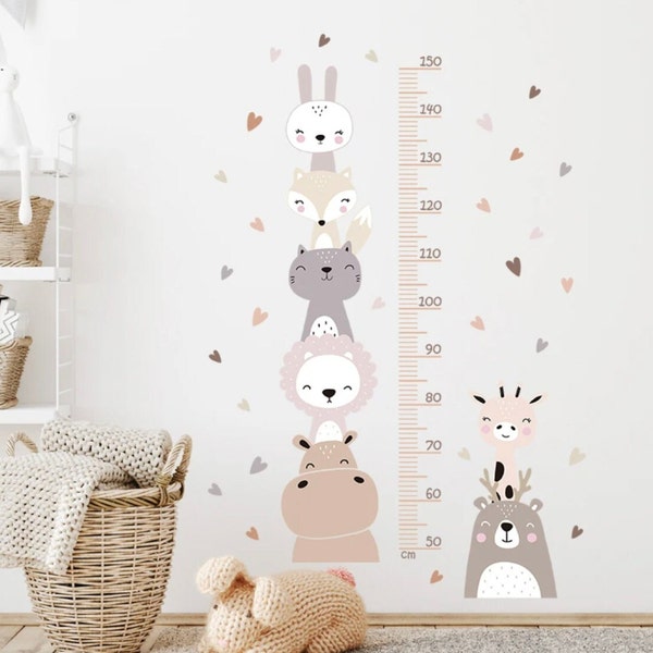 Kids Height Stickers - Etsy