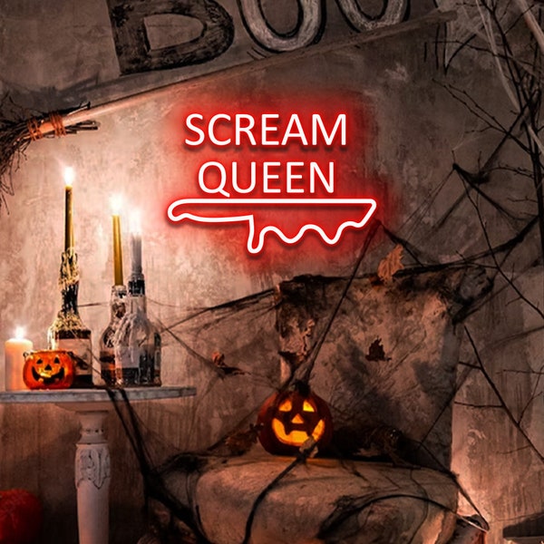 Horror Neon Lights - Etsy