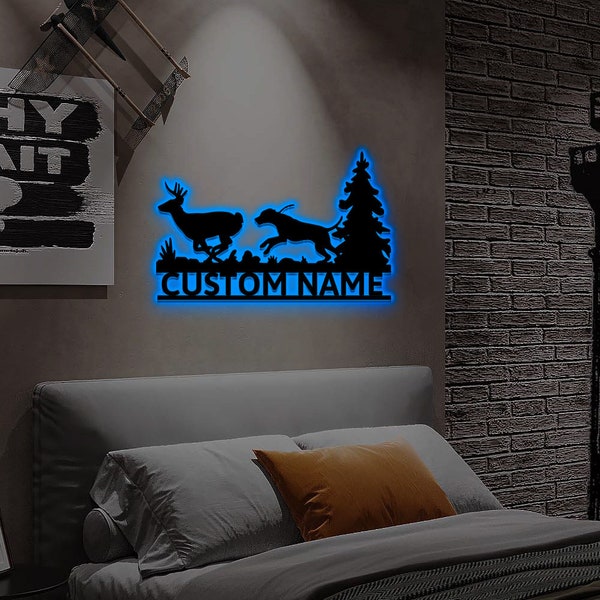 Deer Hunting Neon Sign - Etsy