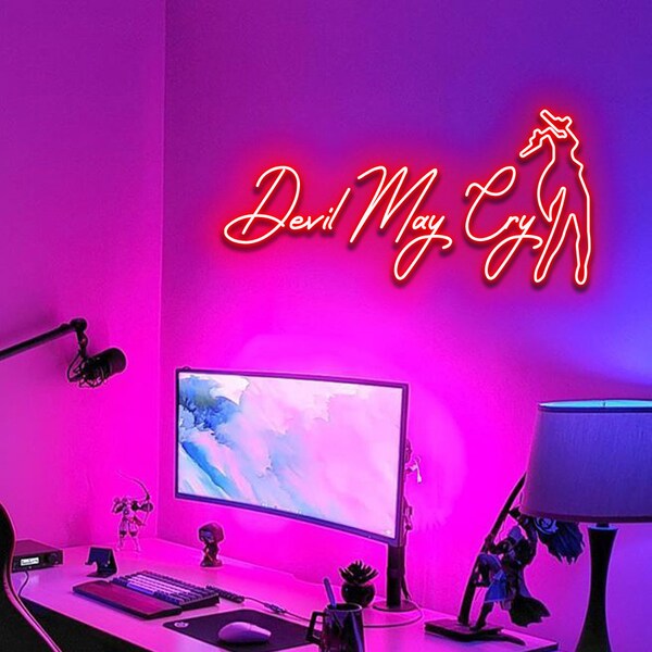Devil May Cry Led Sign - Etsy