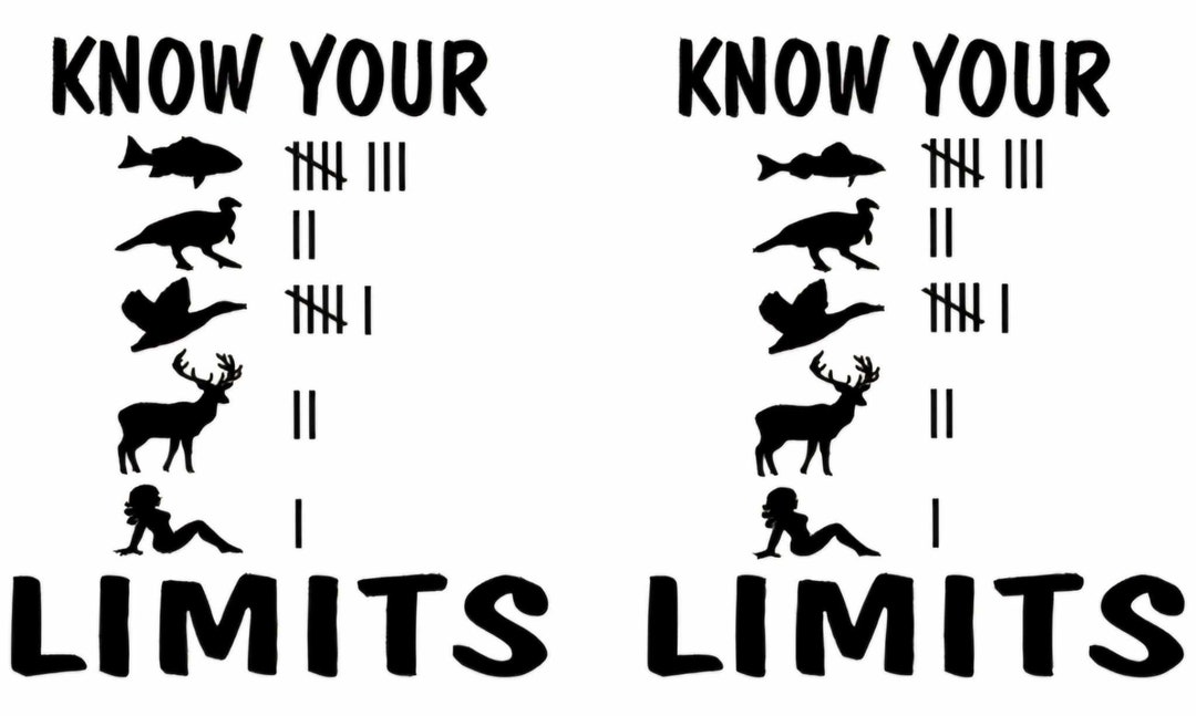 Know Your Limits Vinyl Decal - Etsy
