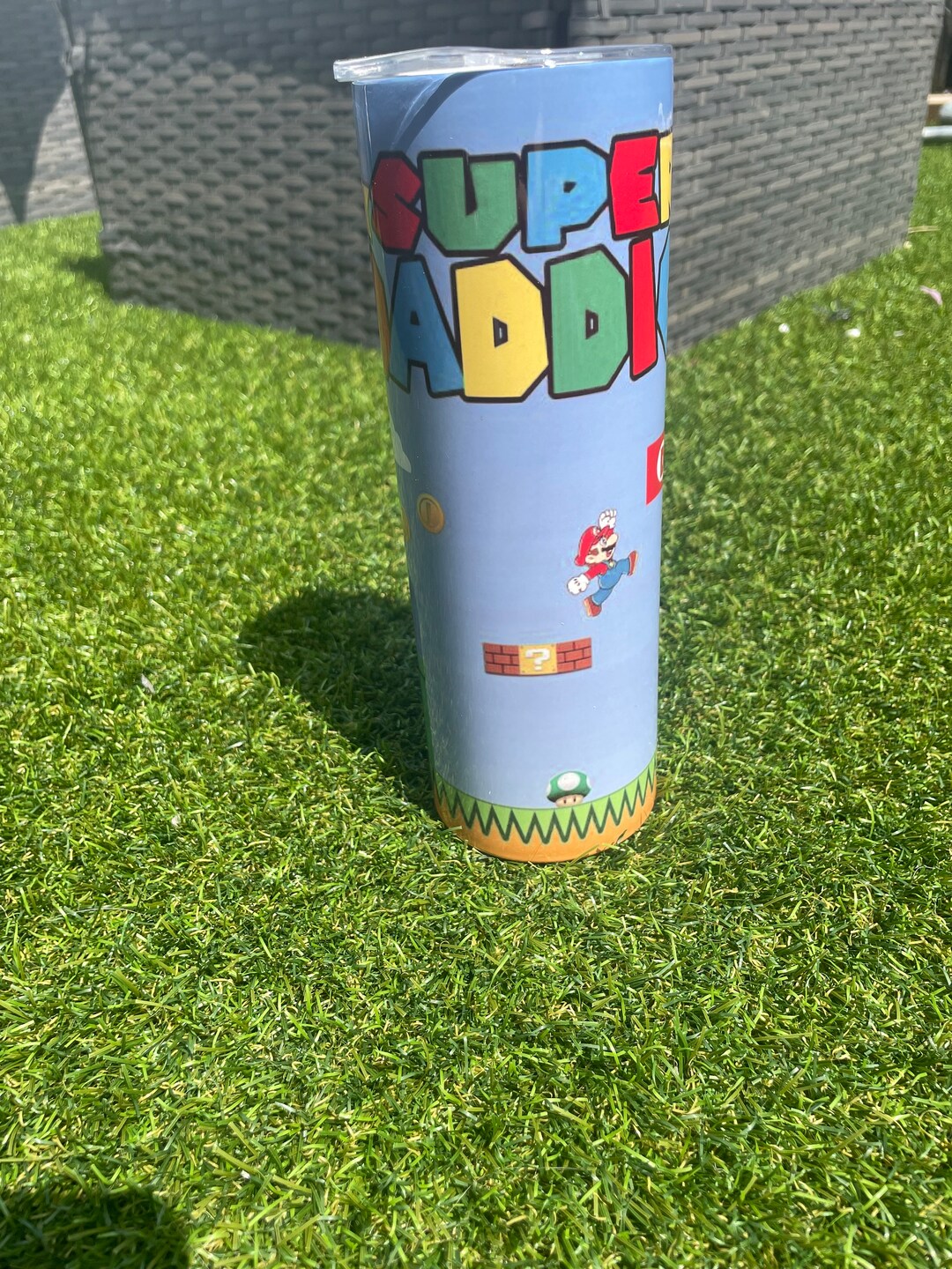 SUPER DADDIO TUMBLER Sublimated, 20oz Hot and Cold, With Straw, Super ...