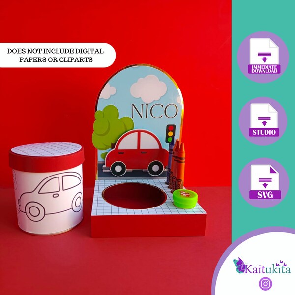 Activity Box Template - Etsy