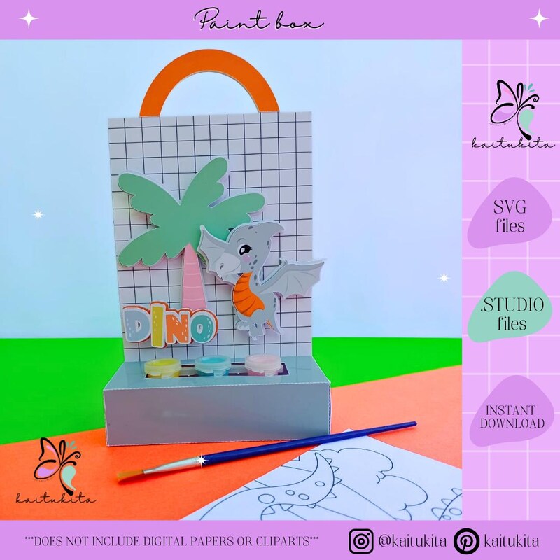 Paint Box - Etsy
