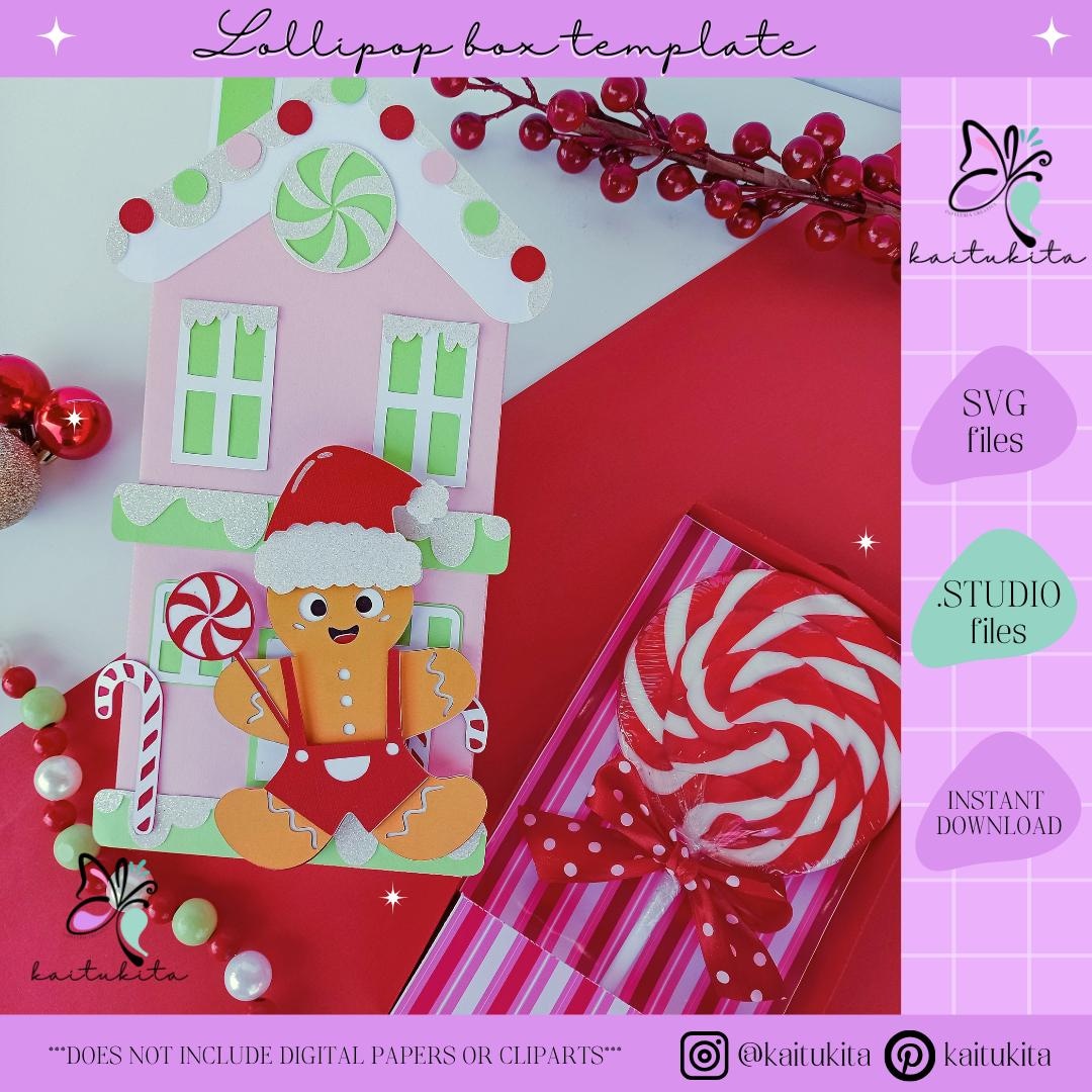 Lollipop Box Template/candy Box Template /cut File Svg and Studio ...