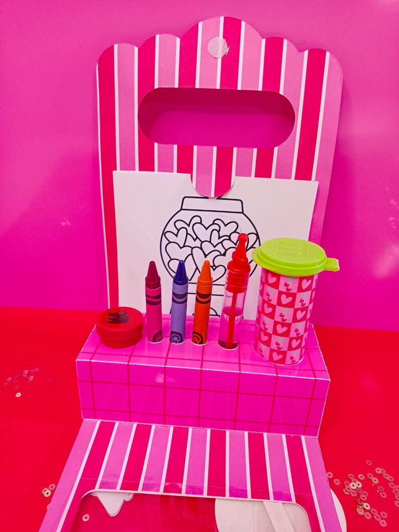 Activity Box /digital Cameo & Cricut Template./cut File Svg and Studio ...