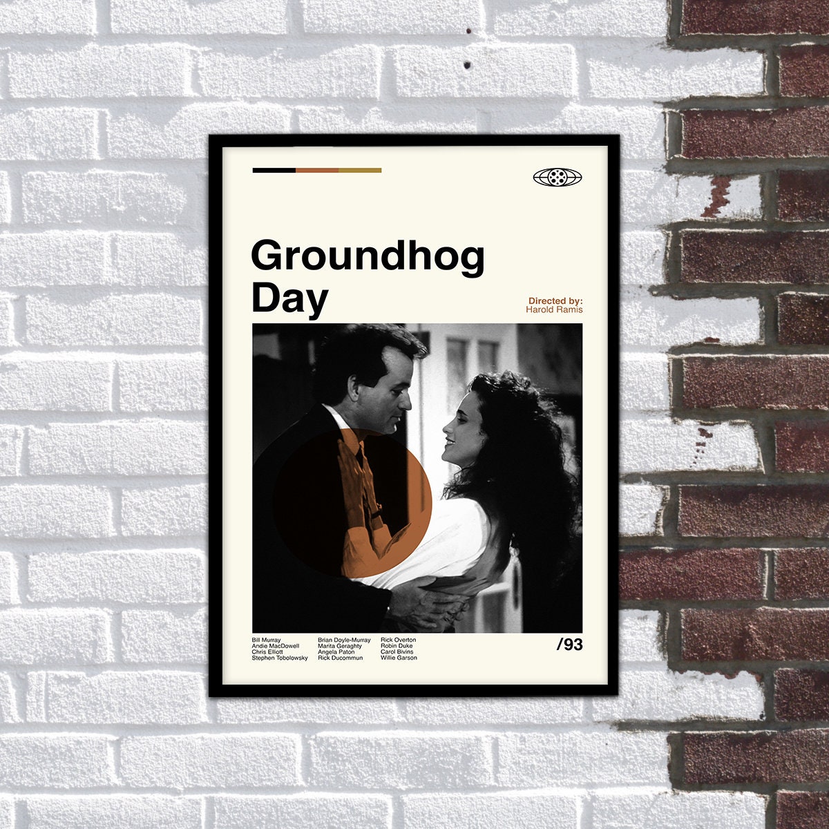 Groundhog Day Minimalist Poster