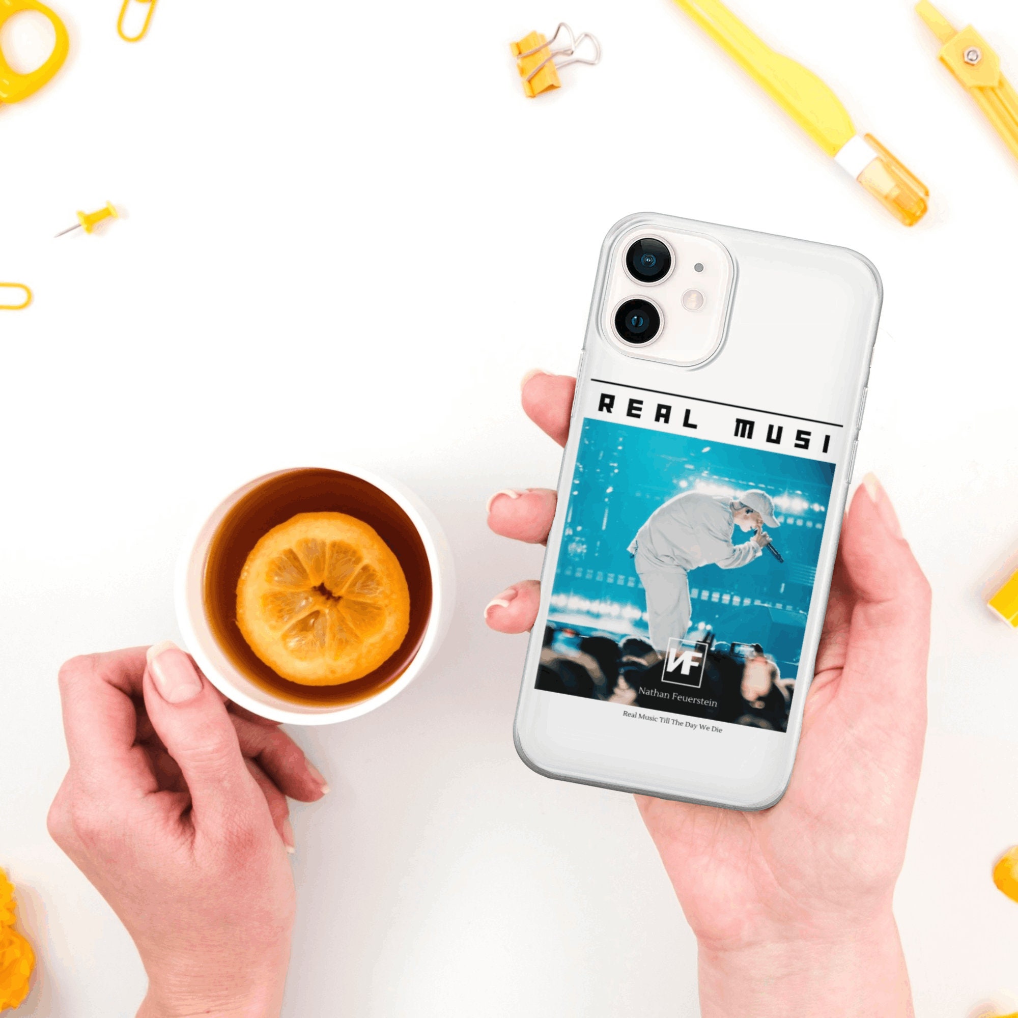 Nf Phone Case Real Music Phone Cover for iPhone 14, 13, 12, 11 Pro, Xs ...