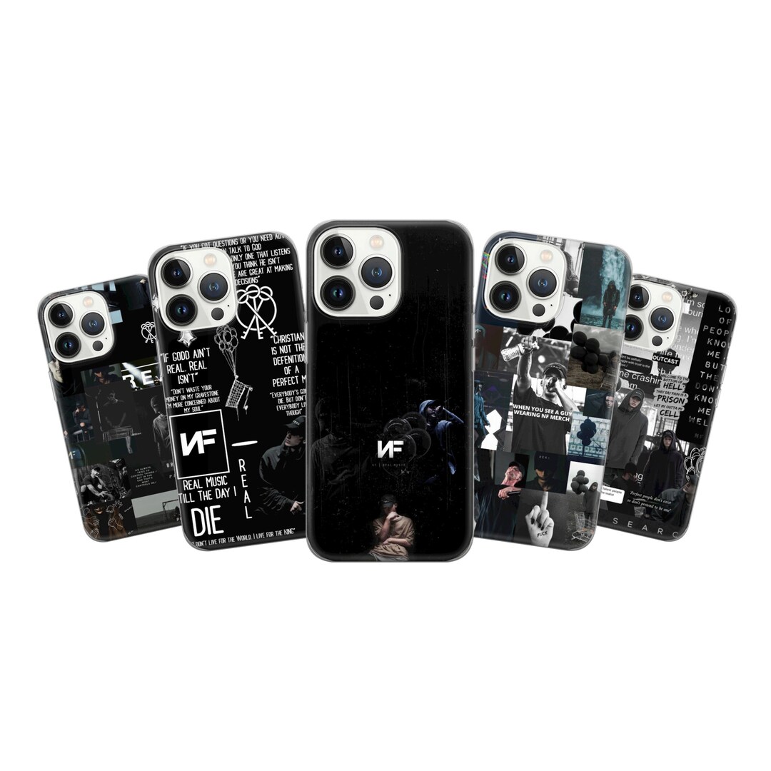 Nf Phone Case Real Music Phone Cover for iPhone 14, 13, 12, 11 Pro, Xs ...