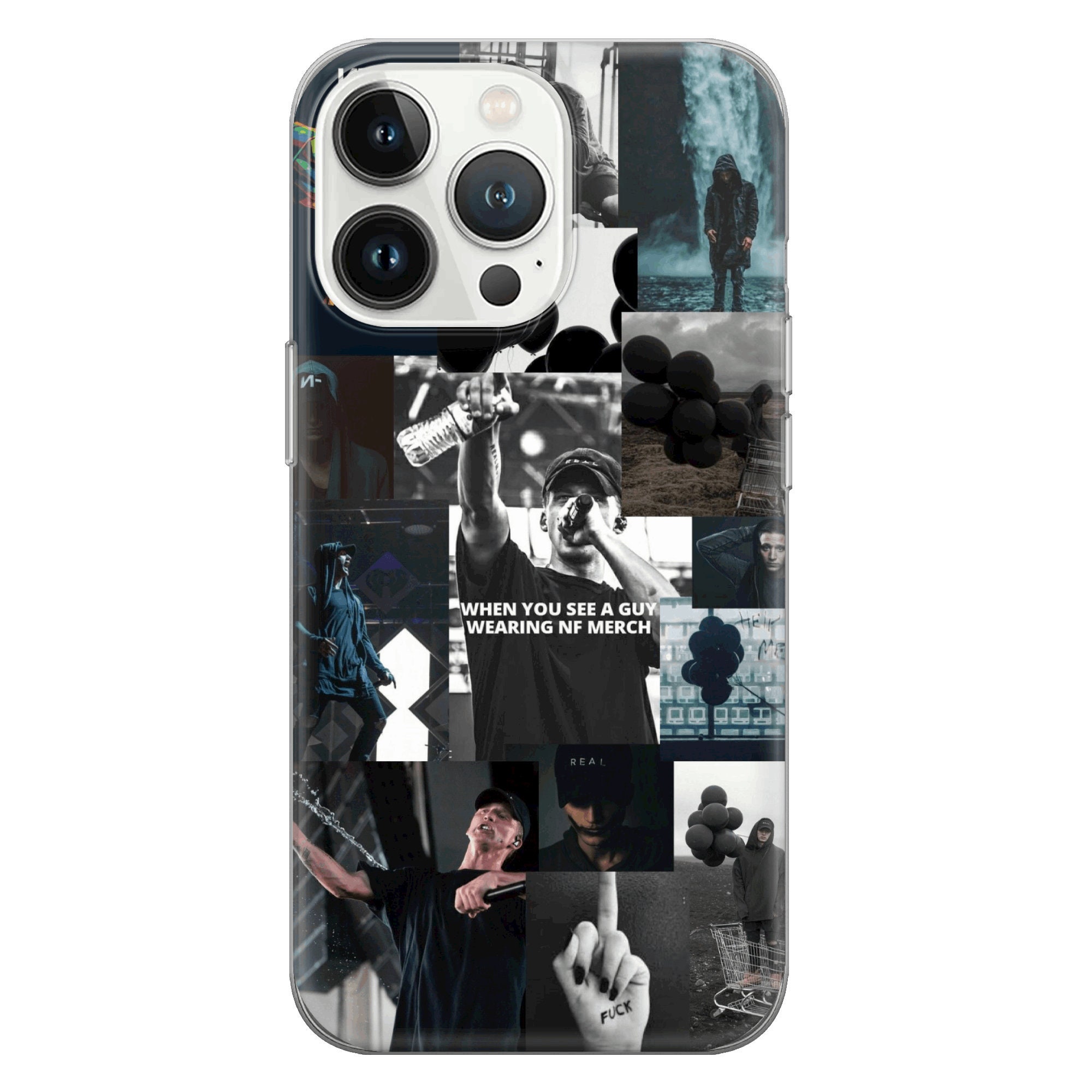 Nf Phone Case Real Music Phone Cover for iPhone 14, 13, 12, 11 Pro, Xs ...