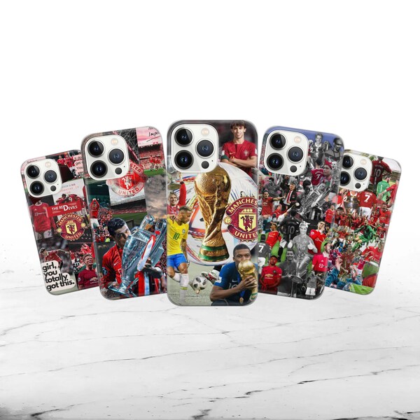 Manchester United Phone Case - Etsy