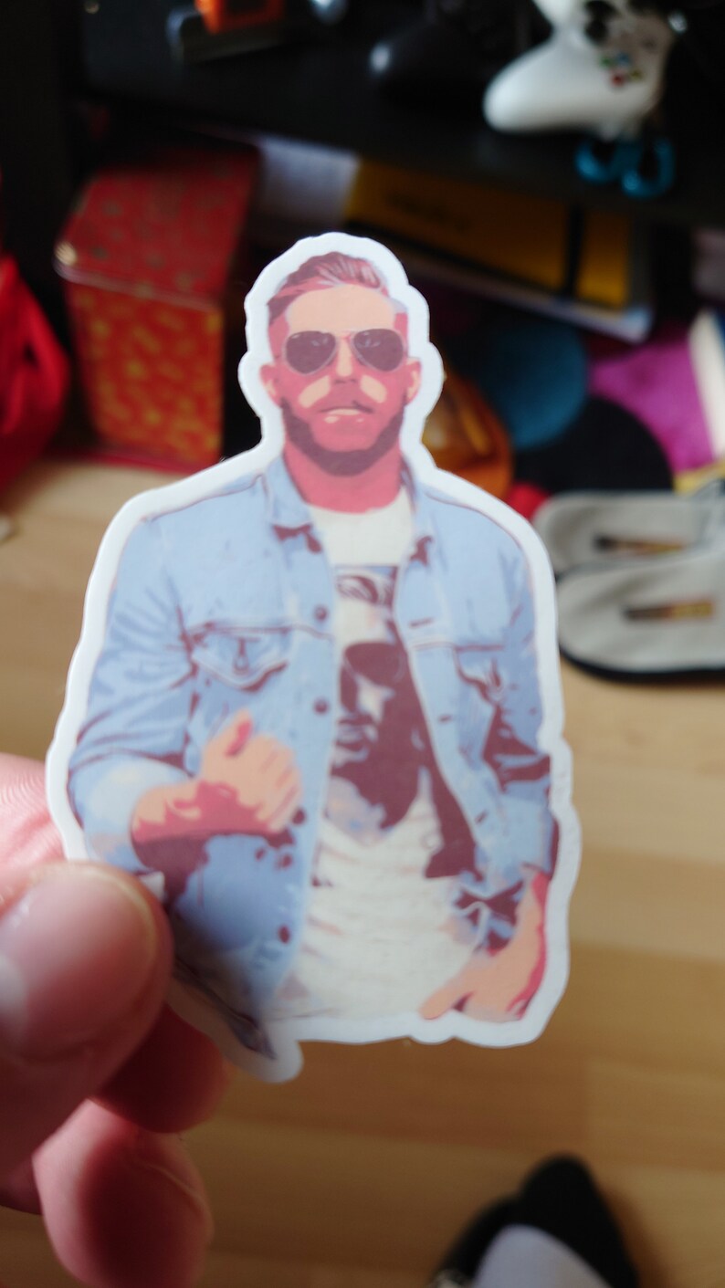 AEW | Orange Cassidy Pose Sticker - Etsy UK