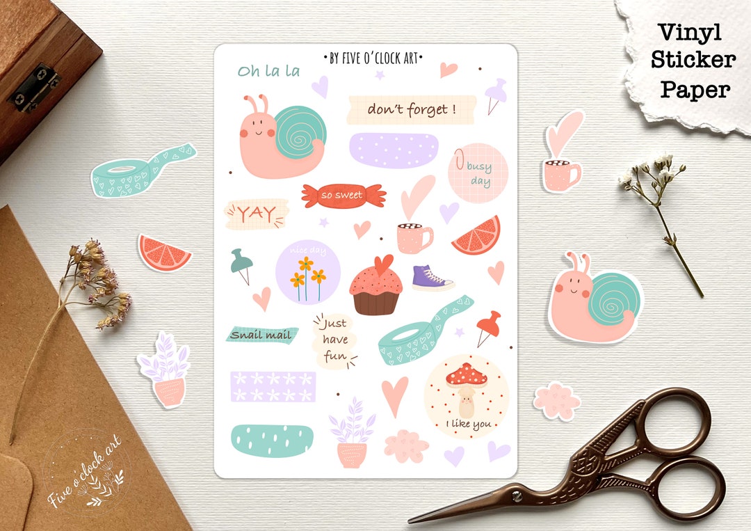 Planner Stickers Bullet Journal Stickers Cute Stickers - Etsy