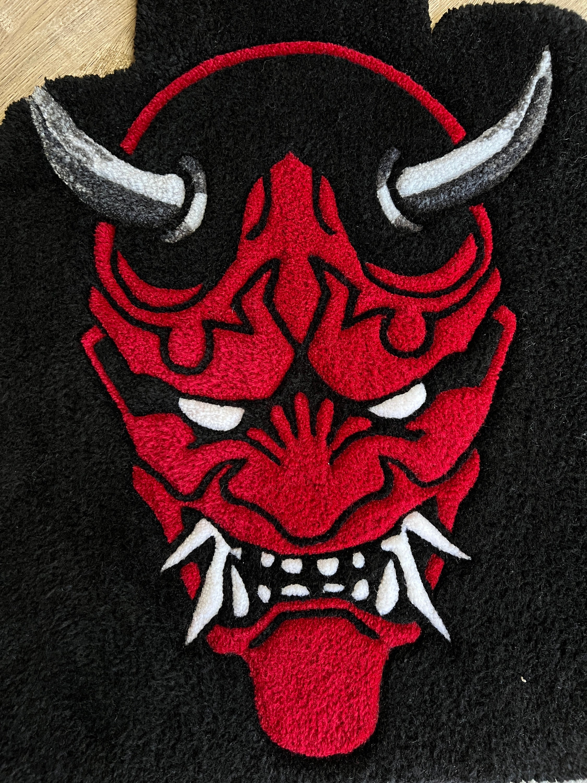 Oni Mask Car Mat - Etsy