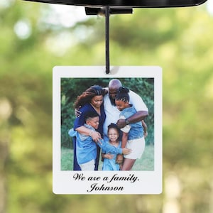 Custom Photo Car Accessories for Rear View Mirror Hanger, Acrylic ...