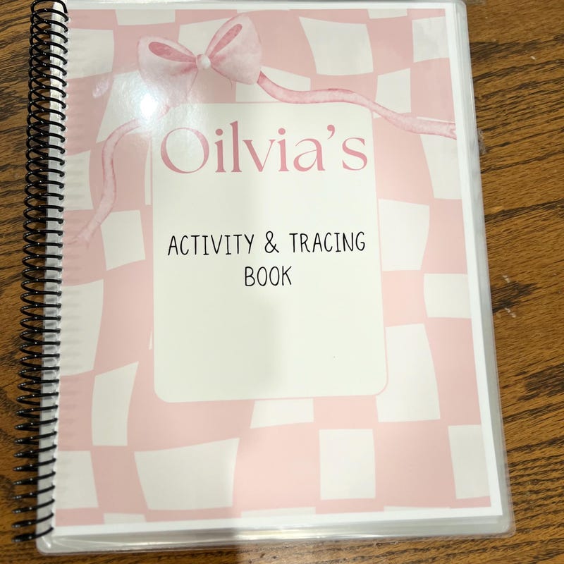 Laminated Tracing Book - Etsy