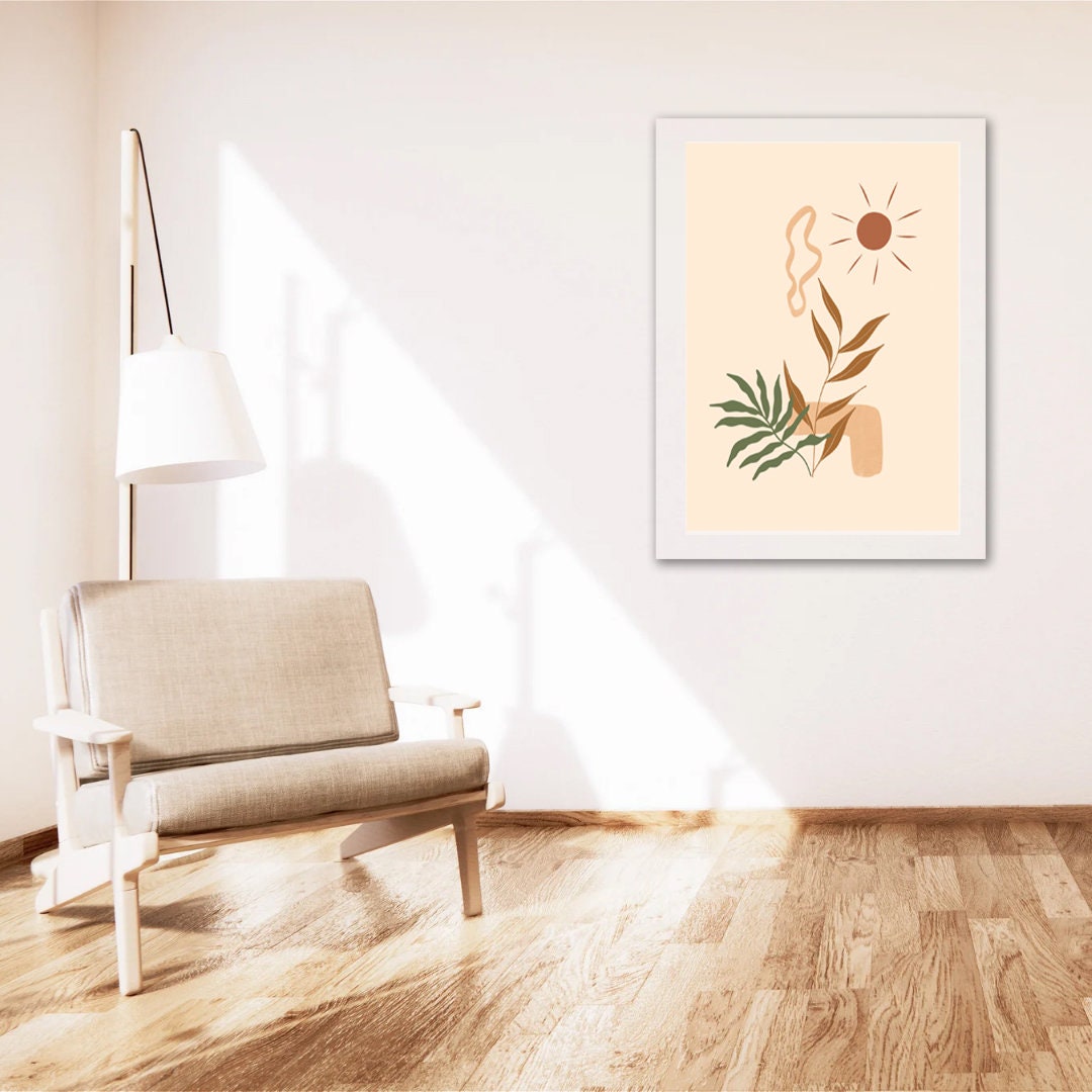 Set of 2 Boho Style, Printable Wall Arts,best for Your Wall, Digital ...