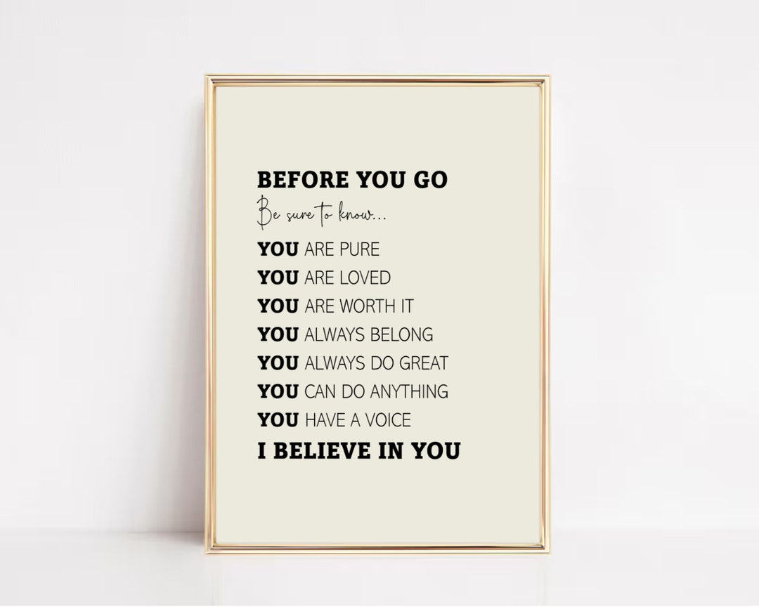 Affirmation Wall Art for Kids Inspirational Classroom Decor Kids Room ...