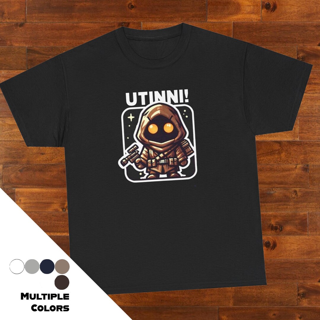 Jawa T-shirt Star Wars Graphic Tee Featuring Tatooine Scavenger With ...