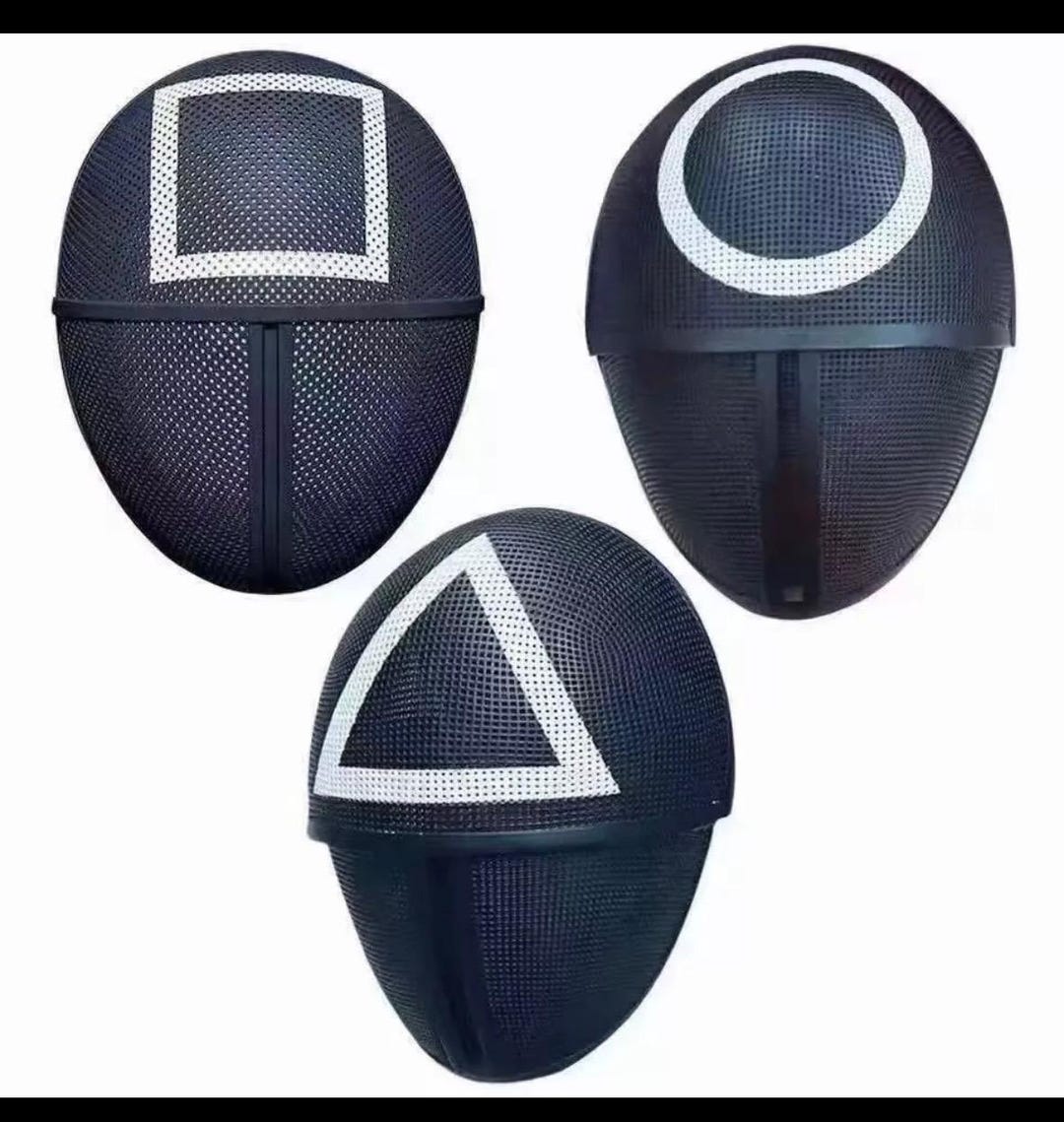 SG Agent Mask Triangle, Circle, Square - Etsy
