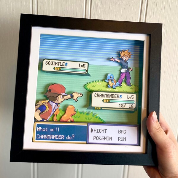 Charmander Pixel Art - Etsy