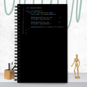 Sip on Java, Write in Java: the Notebook for Java Developers - Etsy