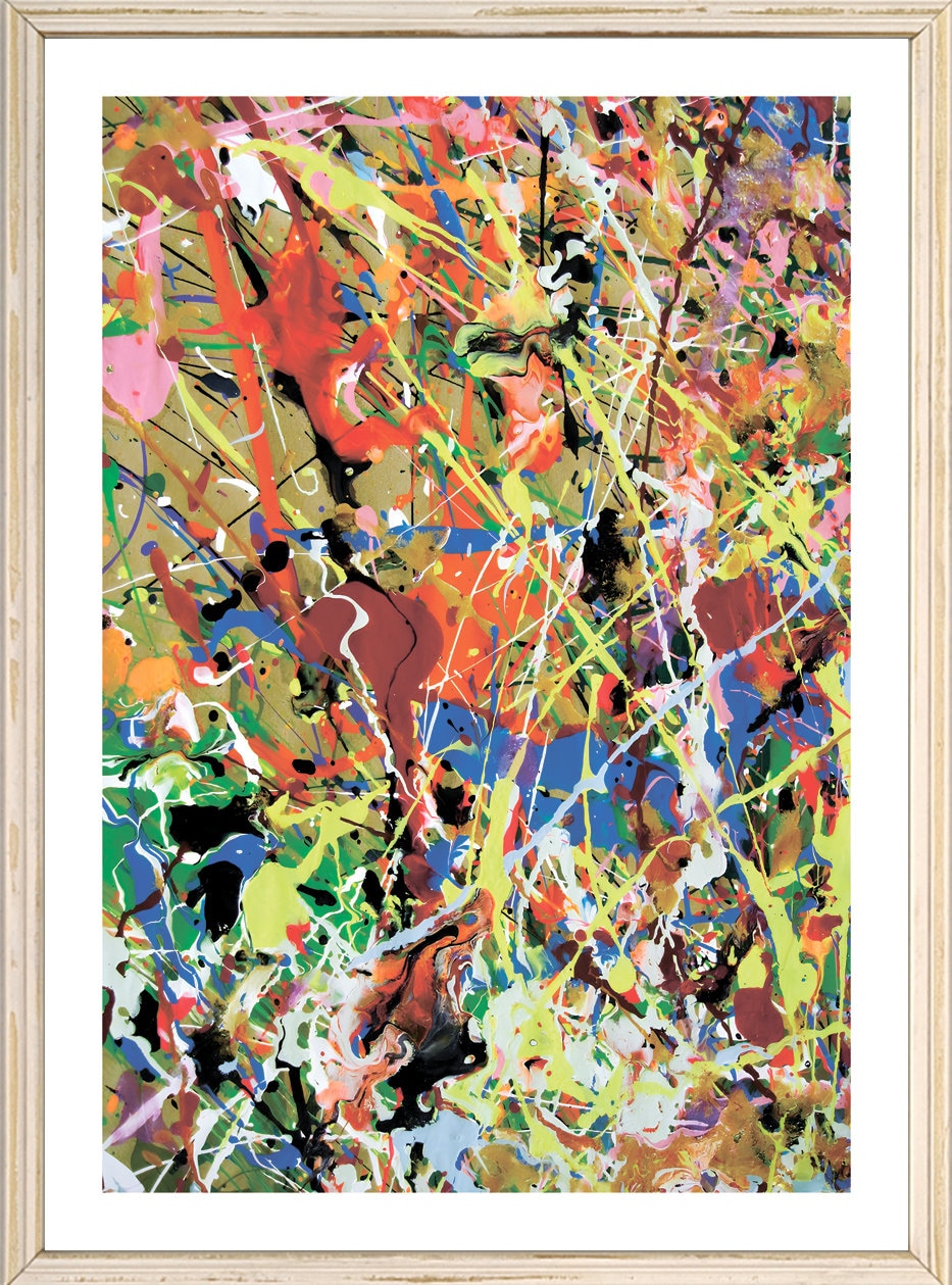 Set of 6 Jackson Pollock Abstract Print,exhibition Poster,pollock ...