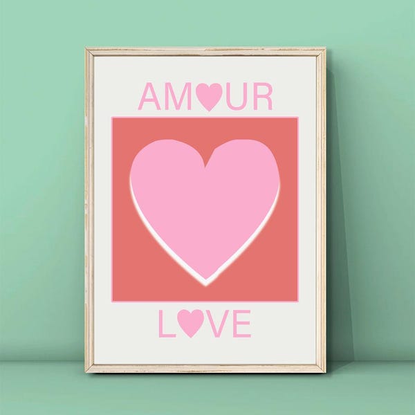 Love Print - Etsy