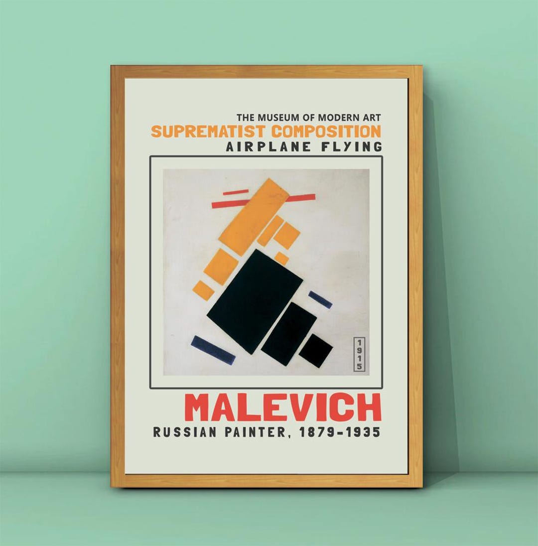 Kazimir Malevich Suprematist Composition Print,malevich Painting ...