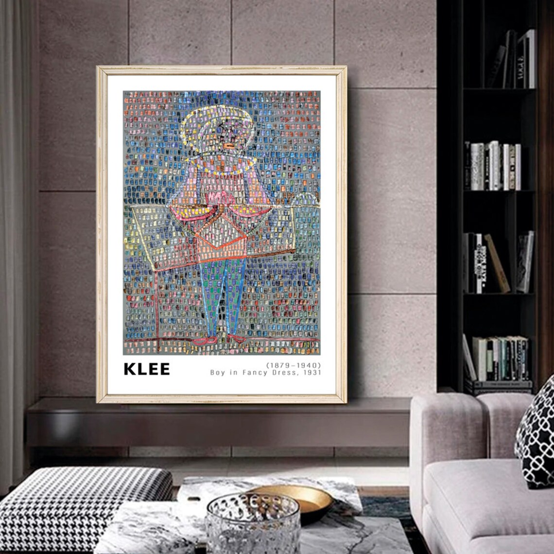 Paul Klee Boy in Fancy Dress, 1931 Print,paul Klee Painting ...