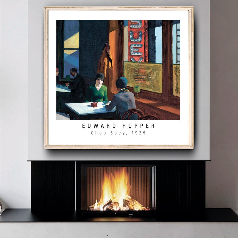 Set of 50 Edward Hopper Print,50 Pieces of Edward Hopper Posters,edward ...