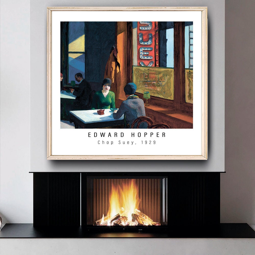 Set of 50 Edward Hopper Print,50 Pieces of Edward Hopper Posters,edward ...