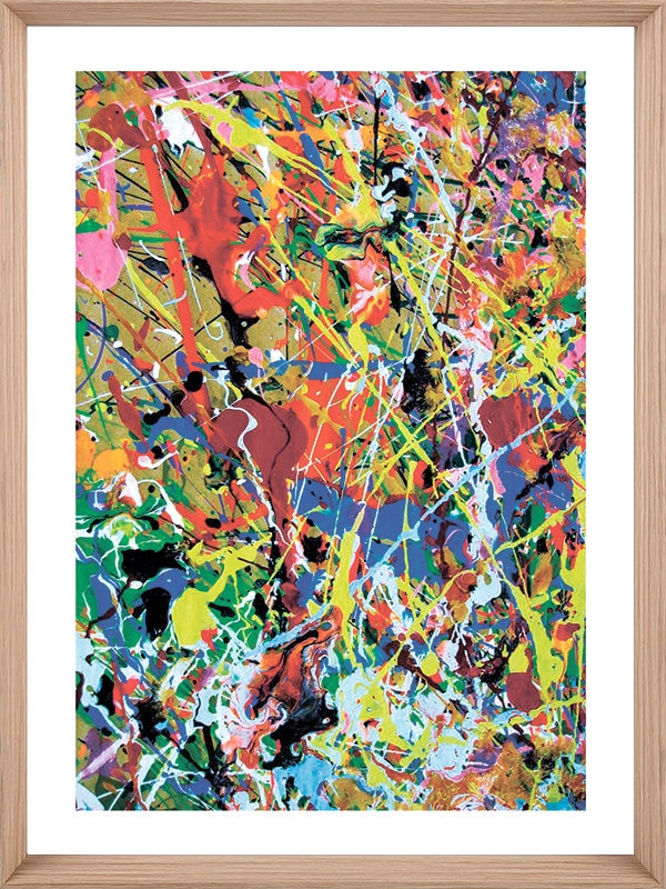 Jackson Pollock Abstract Art Printexhibition Posterpollock - Etsy
