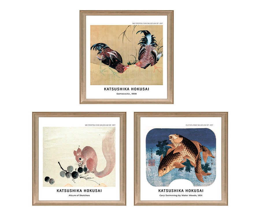Hokusai Animals