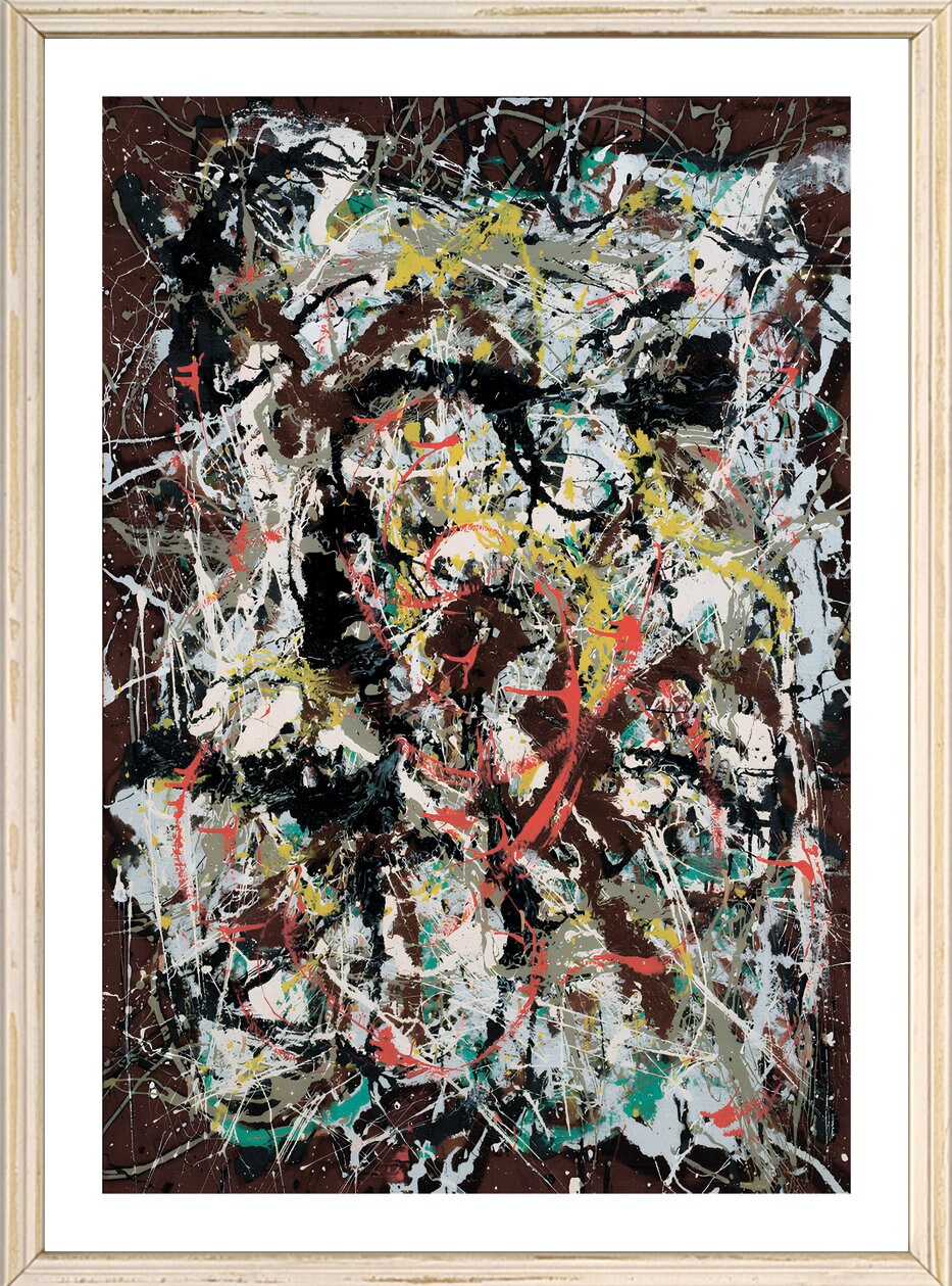 Set of 6 Jackson Pollock Abstract Print,exhibition Poster,pollock ...