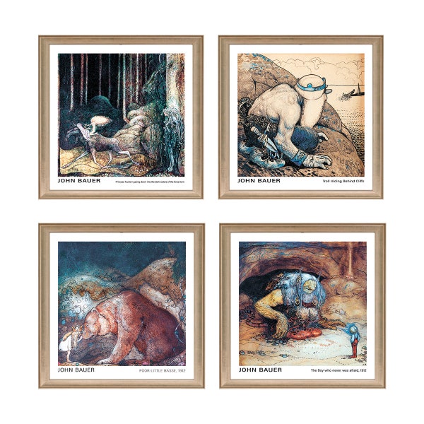 John Bauer - Etsy