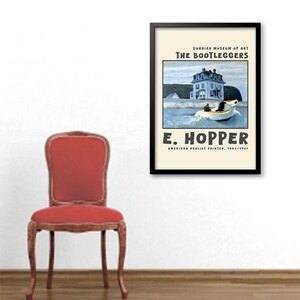 Edward Hopper the Bootleggers 1925 Print,hopper Painting,hopper House Poster,realism Poster ...
