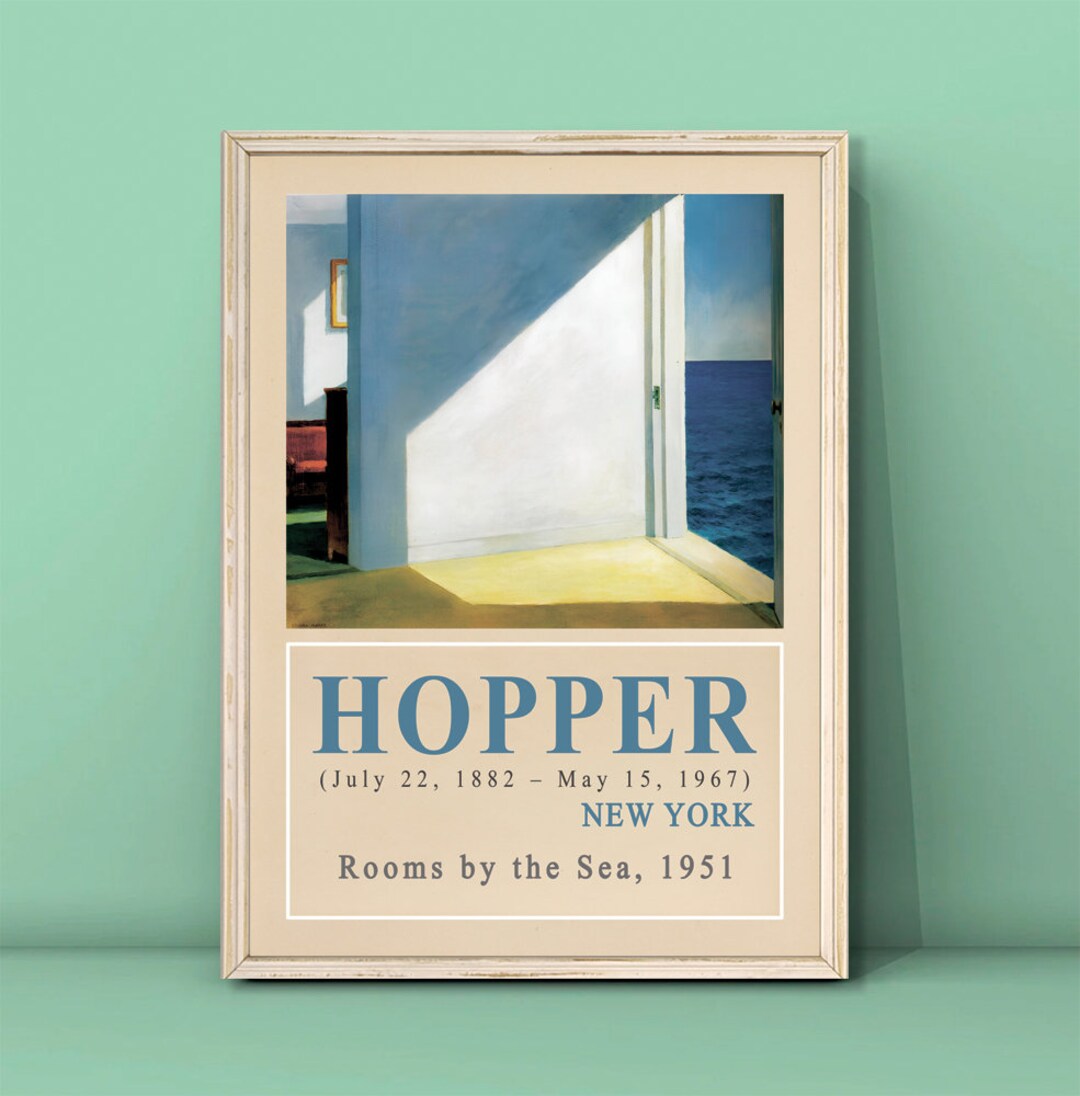 Edward Hopper, Rooms by the Sea, 1951 Print Wall Art,hopper Painting ...
