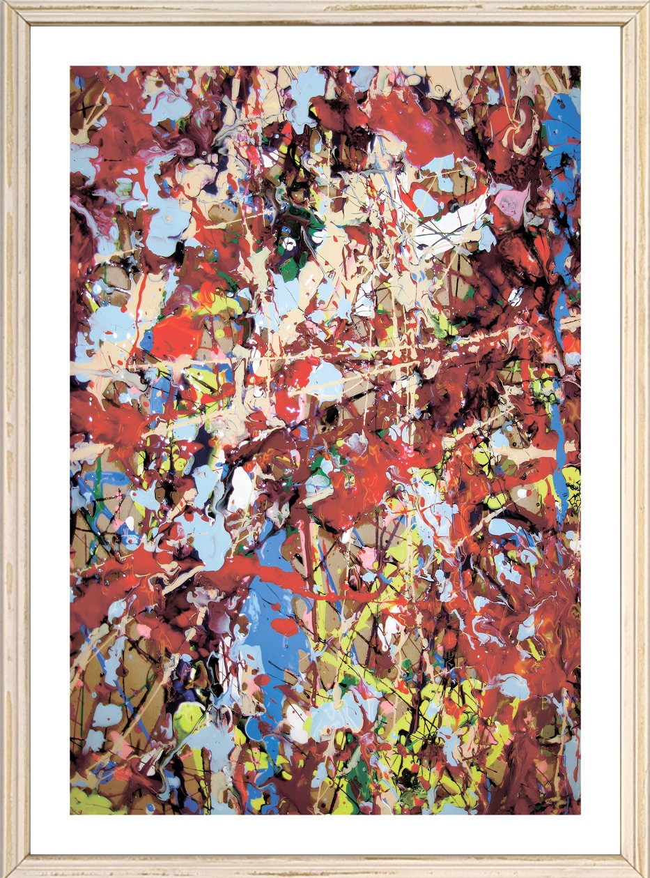 Set of 6 Jackson Pollock Abstract Print,exhibition Poster,pollock ...